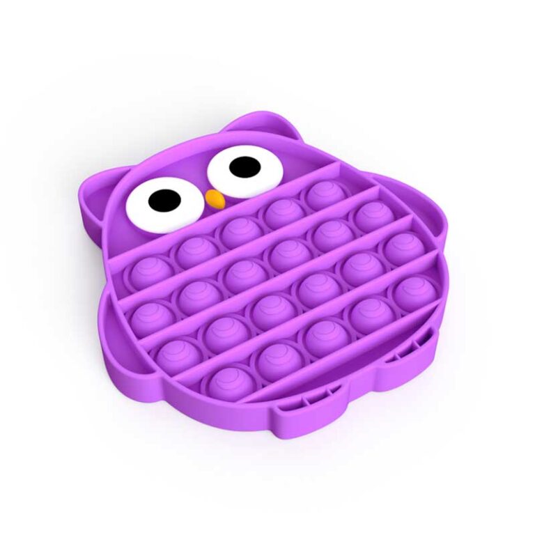 Adorable Animal-Shaped Push Pop Fidget Toy | Rysilicone.com