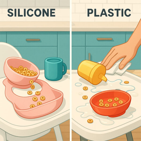 Why Choose Silicone Feeding Sets With Spill-Proof Designs? | Rysilicone.com